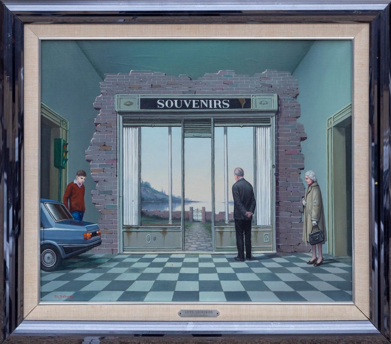 Tito Salomoni - Life''s Souvenirs, Surrealist Oil Painting by Tito ...