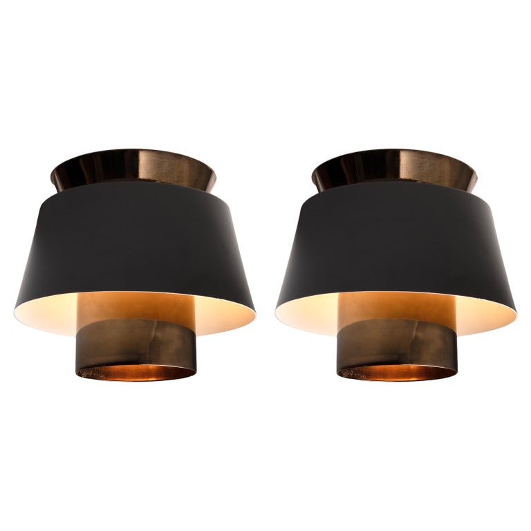 Tivoli Flush Mounts by Jørn Utzon for Nordisk Solar at 1stDibs