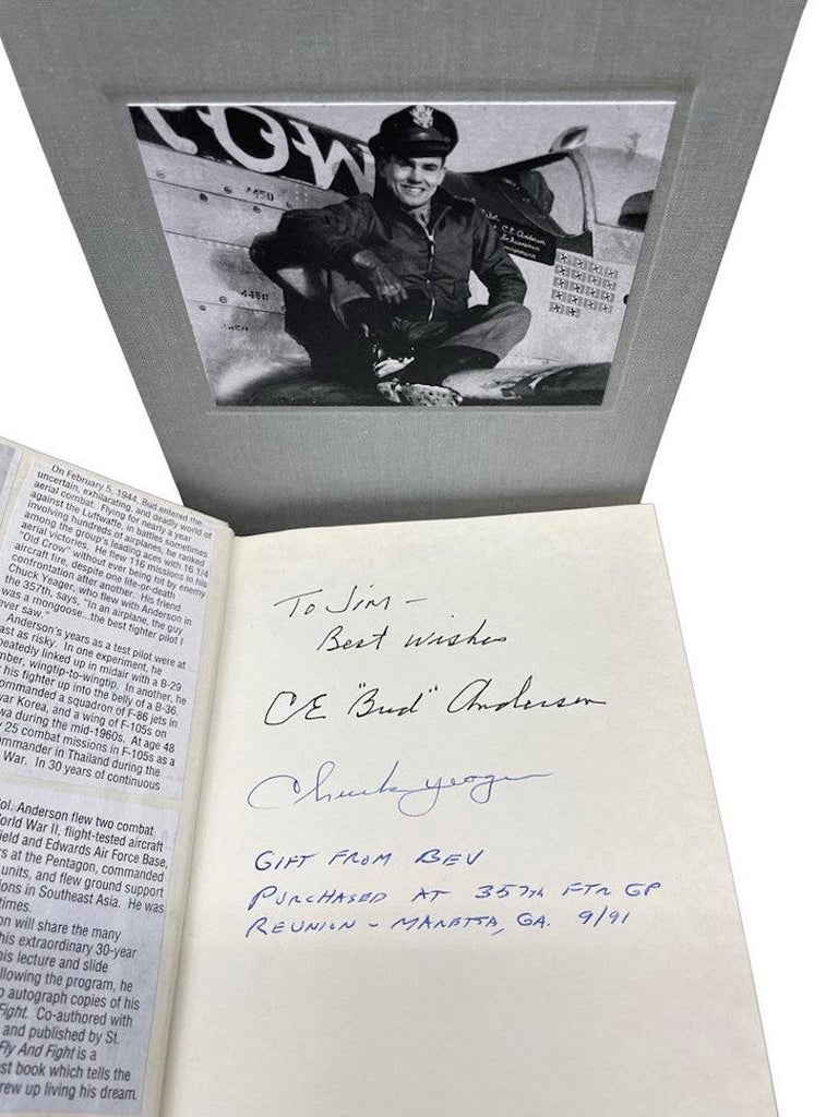 To Fly and Fight, Memoirs of a Triple Ace, Col. Clarence E. Bud ...