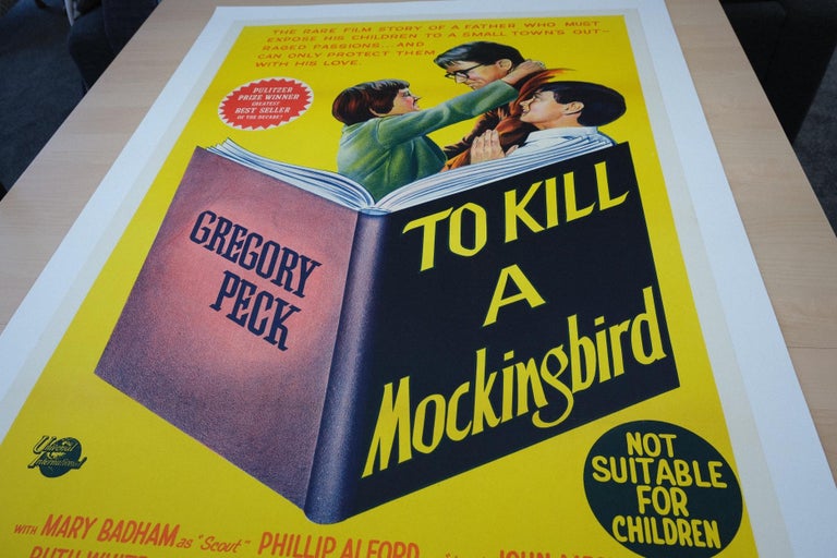 To Kill A Mockingbird '1962' Original Vintage Poster Mint, Linen Backed ...