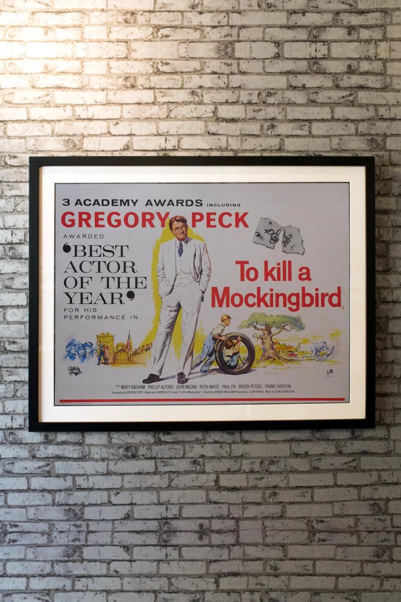 To Kill A Mockingbird, 1962 Poster For Sale at 1stDibs | to kill a ...