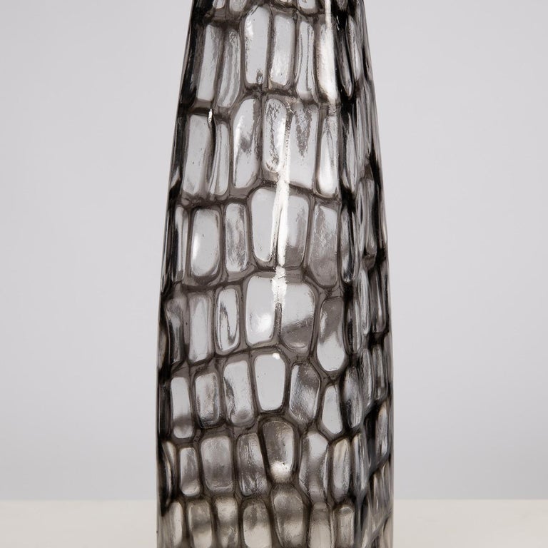 Tobia Scarpa, Italy Murano Blown Glass Large "Occhi" Murrine Vase For ...