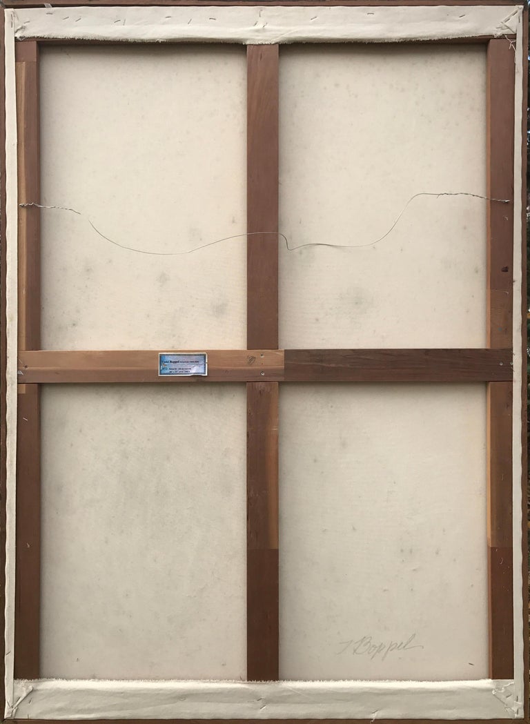 Todd Boppel - Rotor IV, Large Geometric Abstract Painting by Todd ...