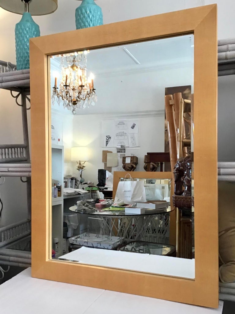 Todd Hase Anna Mirror Sycamore For Sale at 1stDibs