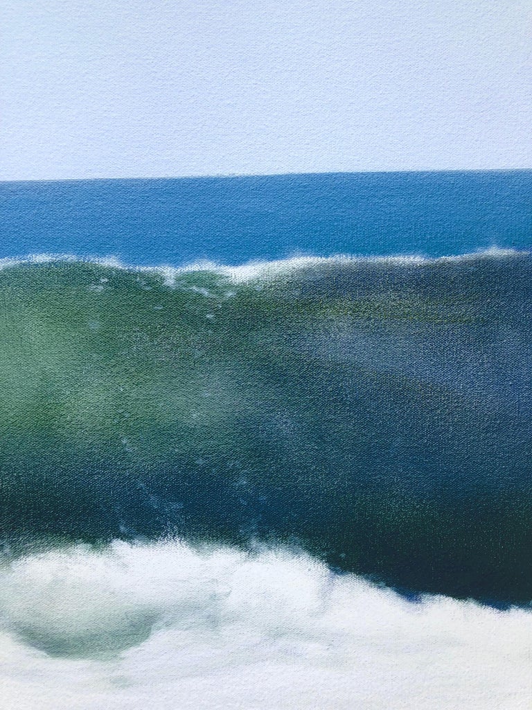 Todd Kenyon - Surf and Sand Blue Coastal Ocean by Todd Kenyon - Print ...