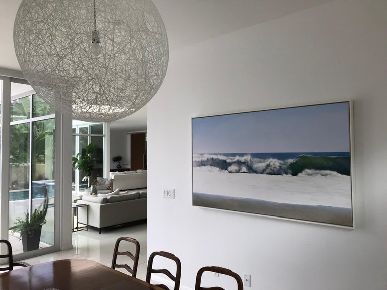 Todd Kenyon - Surf and Sand Blue Coastal Ocean by Todd Kenyon - Print ...