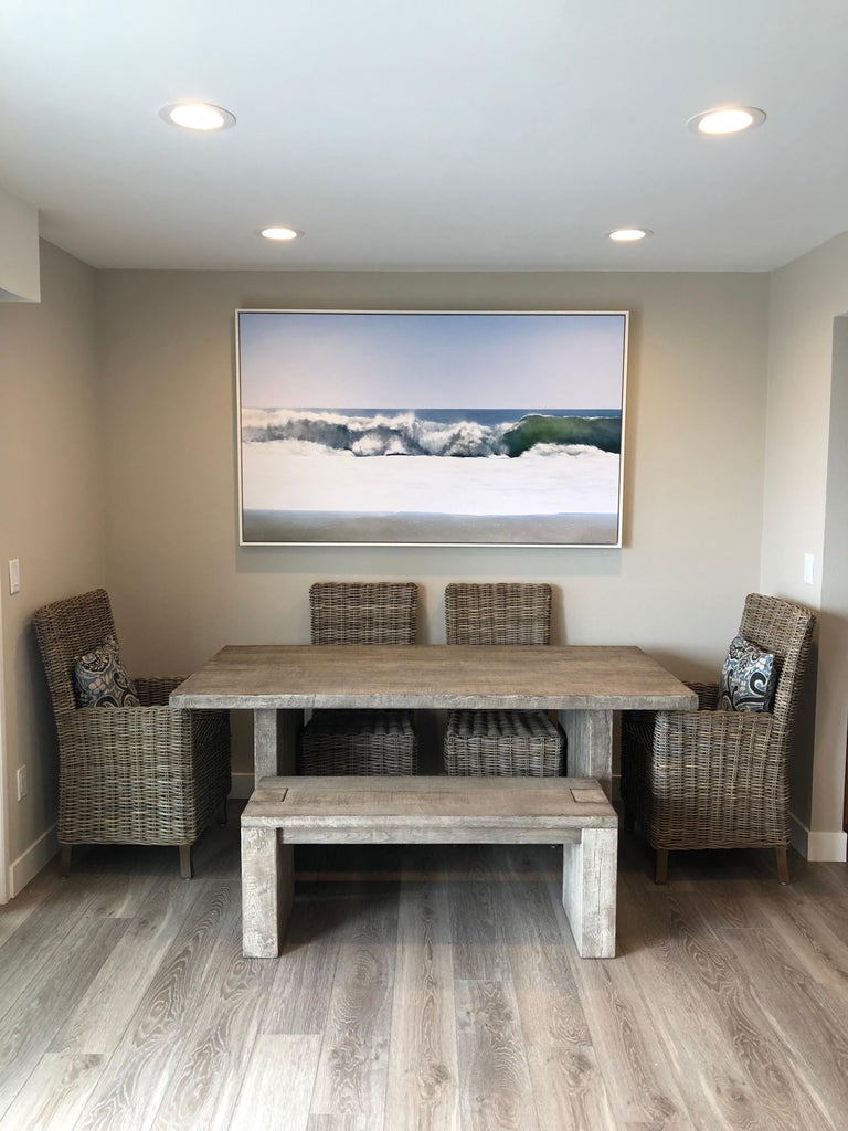 Todd Kenyon - Surf and Sand Blue Coastal Ocean by Todd Kenyon - Print ...