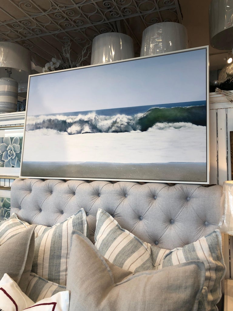 Todd Kenyon - Surf and Sand Blue Coastal Ocean by Todd Kenyon - Print ...