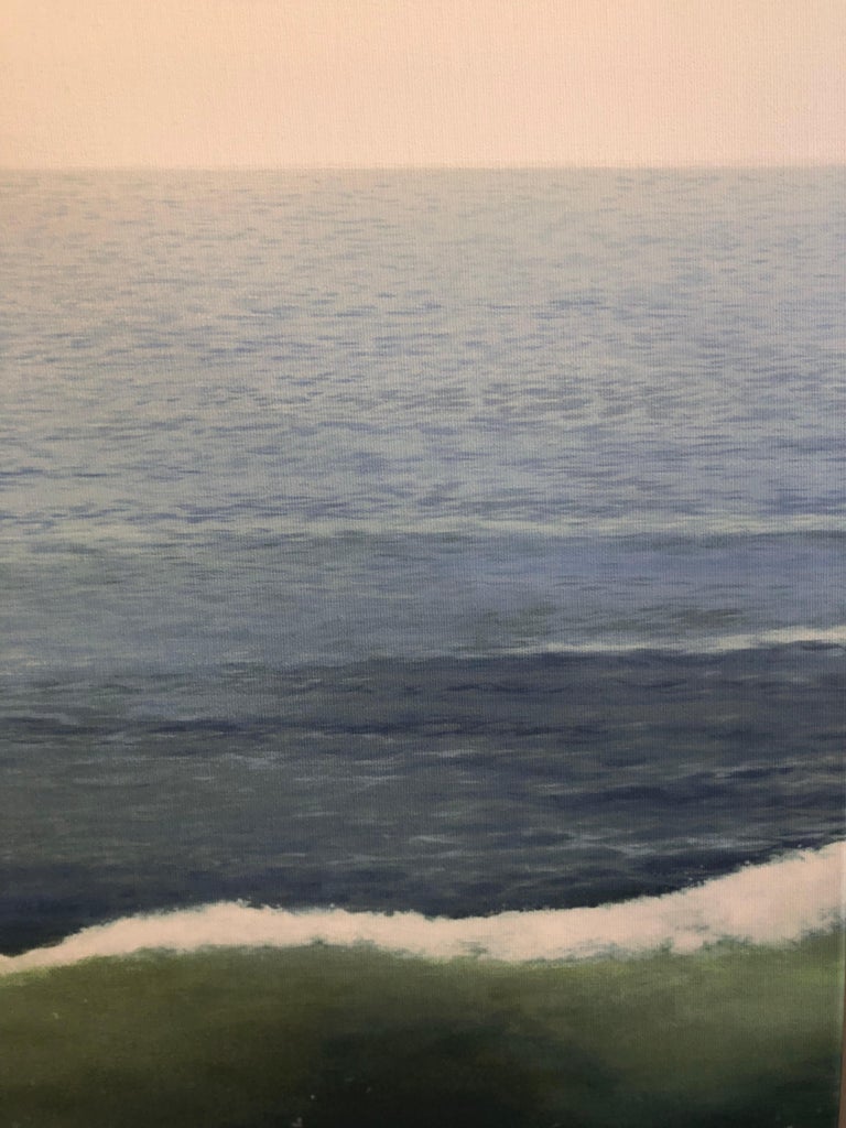 Todd Kenyon - Victoria Beach Blue Coastal Ocean by Todd Kenyon - Print ...