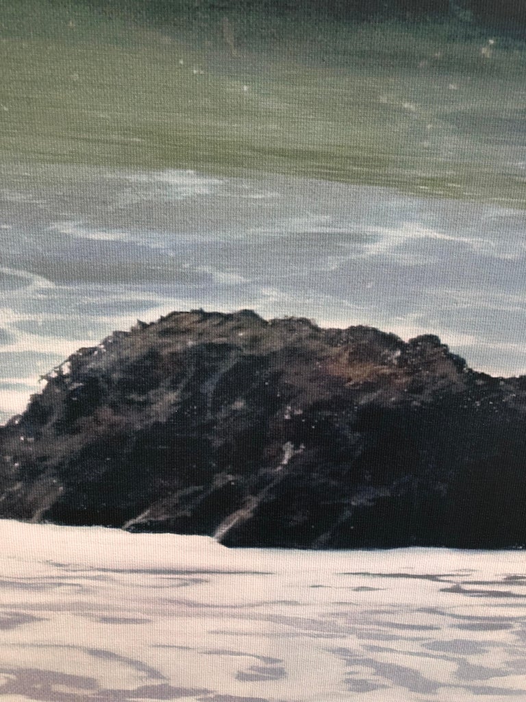 Todd Kenyon - Victoria Beach Blue Coastal Ocean by Todd Kenyon - Print ...