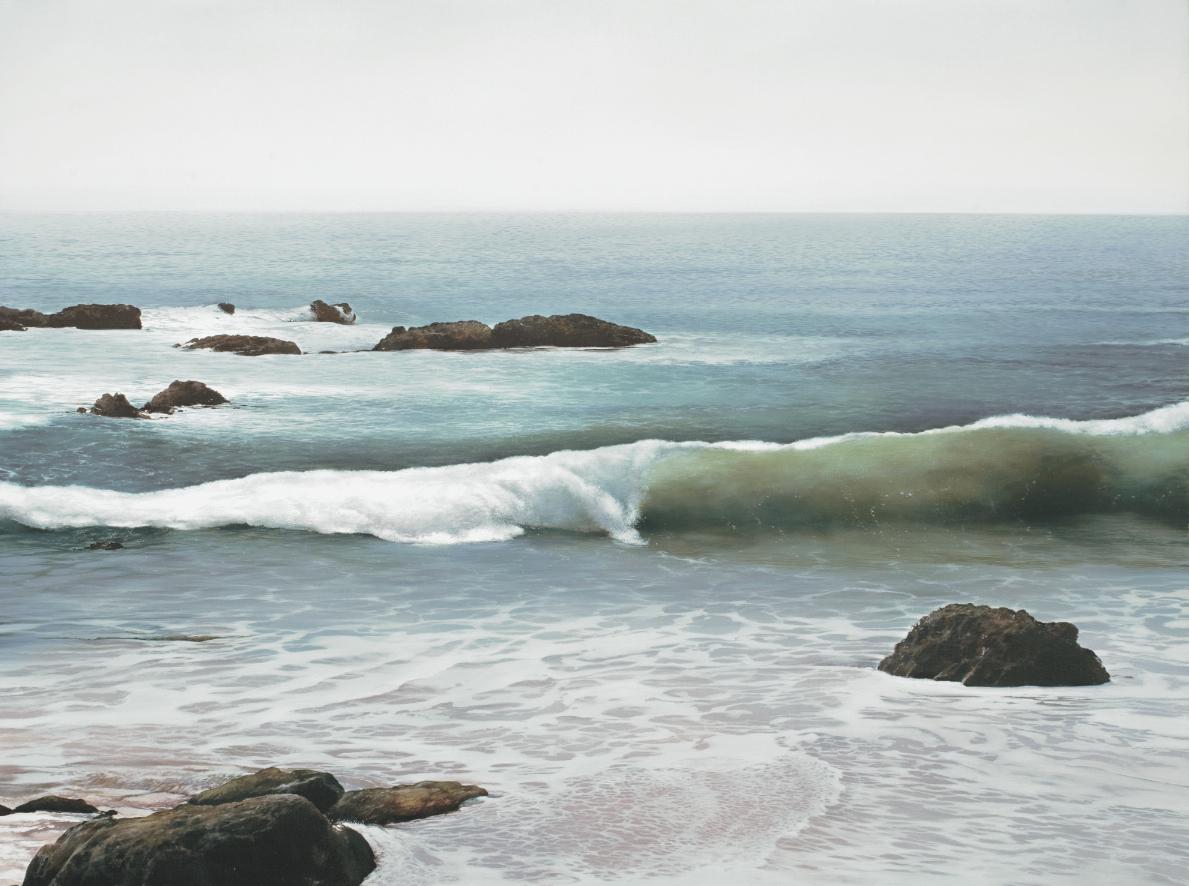 Todd Kenyon - Victoria Beach Blue Coastal Ocean by Todd Kenyon - Print ...