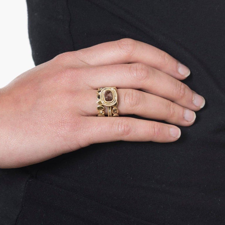 Todd Reed Fancy Cut Raw Diamond Ring at 1stDibs