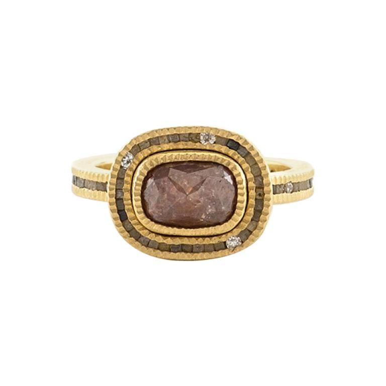 Todd Reed Fancy Cut Raw Diamond Ring at 1stDibs
