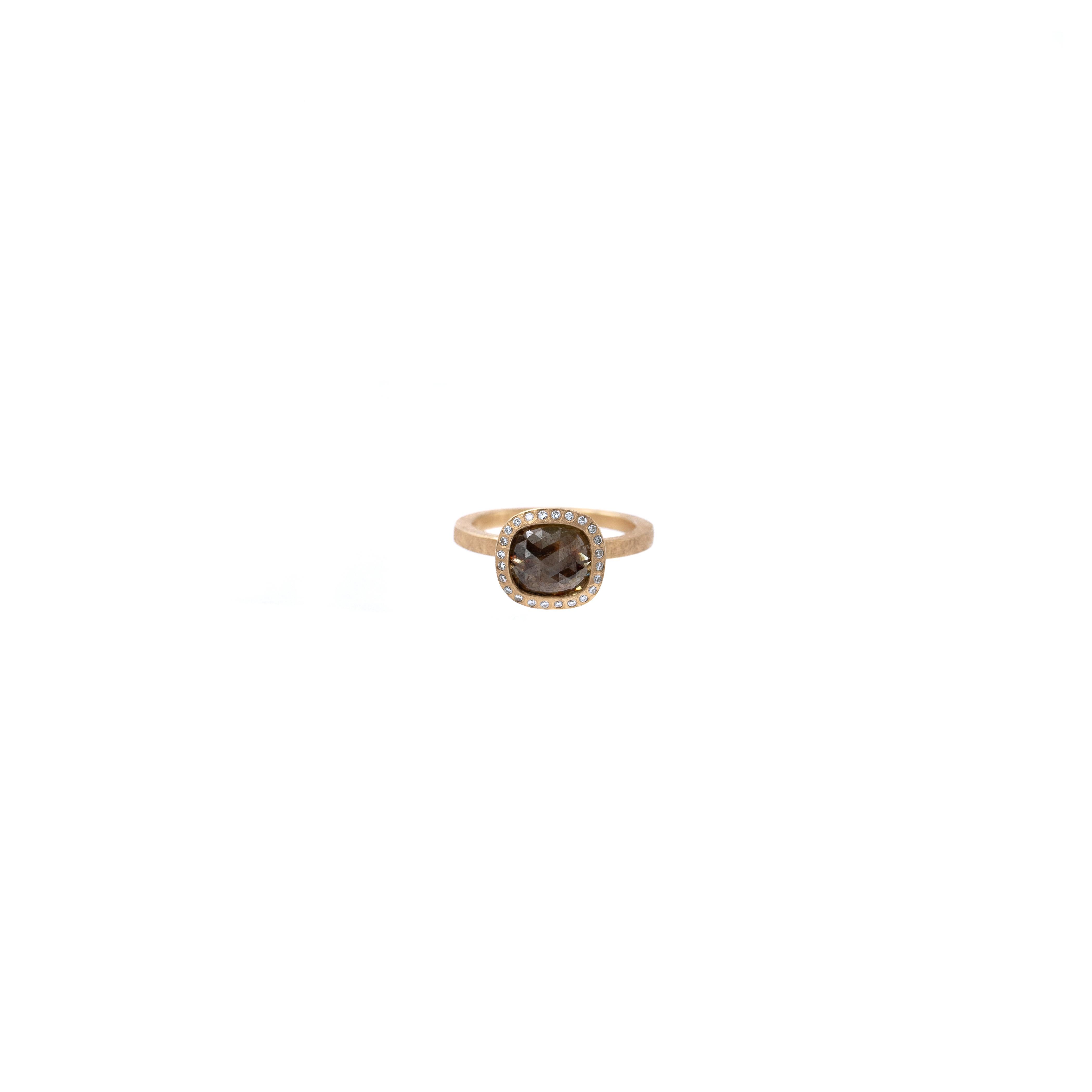 Todd Reed One of a Kind Red Diamond Rose Gold Ring at 1stDibs | todd ...