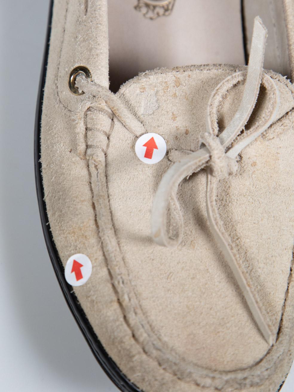 Tod's Grey Suede Loafers Size IT 37 For Sale at 1stDibs