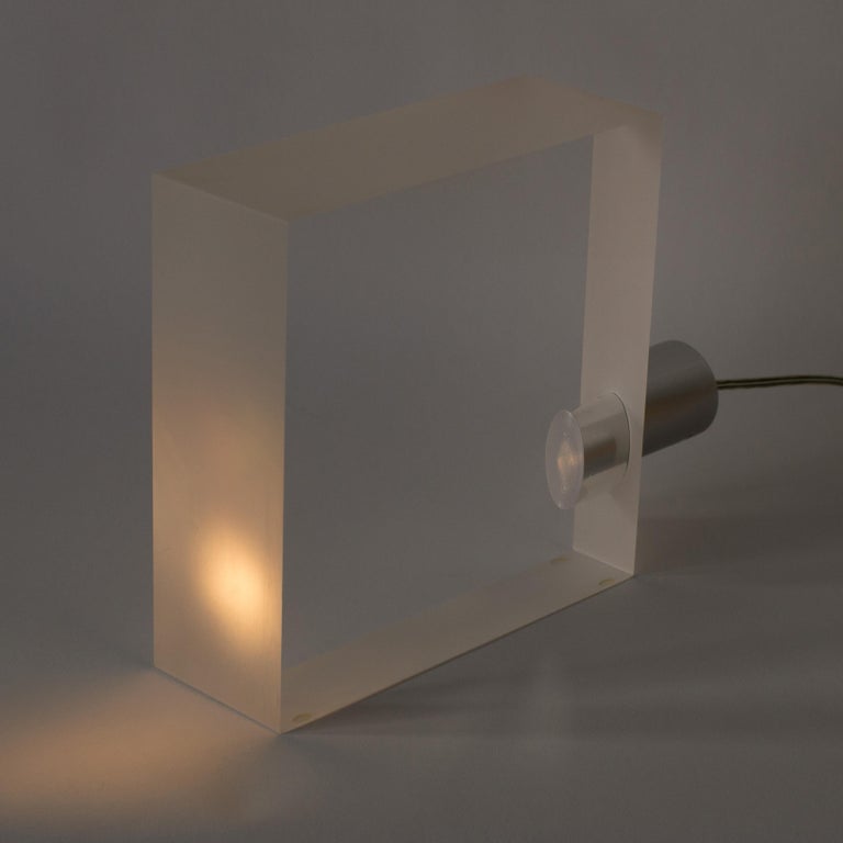 Tokujin Yoshioka, Acrylic Tofu Small Lighting Japanese Minimalism For ...