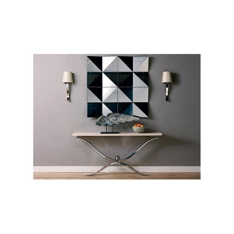 Tokyo Mirror Polished Stainless Steel For Sale at 1stDibs