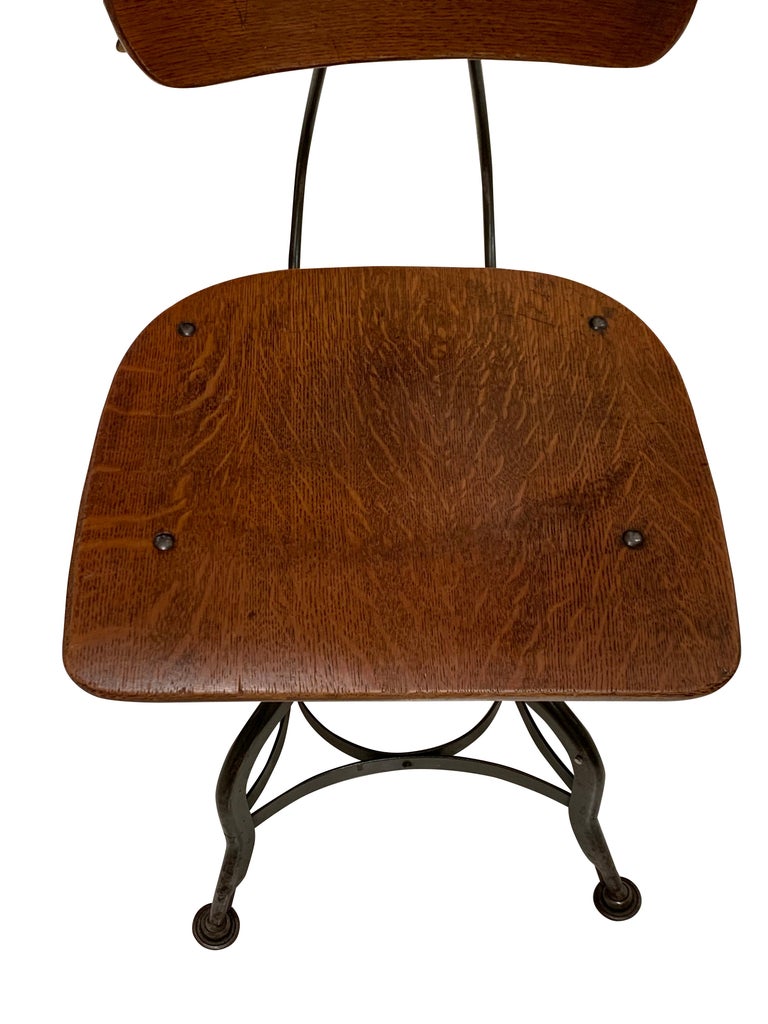 Toledo Desk Chair, Mid Century, United States For Sale at 1stDibs
