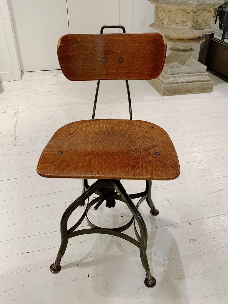 Toledo Desk Chair, Mid Century, United States For Sale at 1stDibs