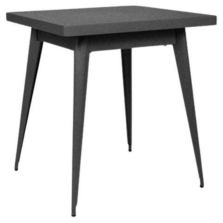Tolix 55 Table Indoor Painted in Graphite For Sale at 1stDibs