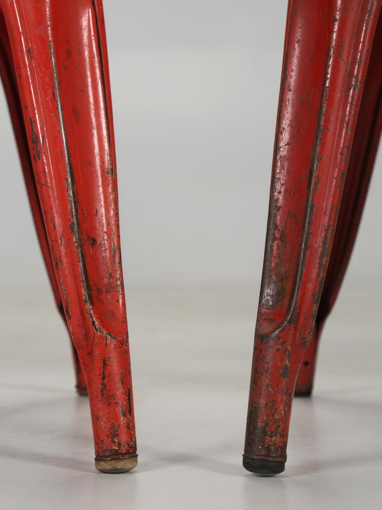 Tolix 'Genuine' Vintage Steel Dining Chairs C1950's Hundreds to Choose ...