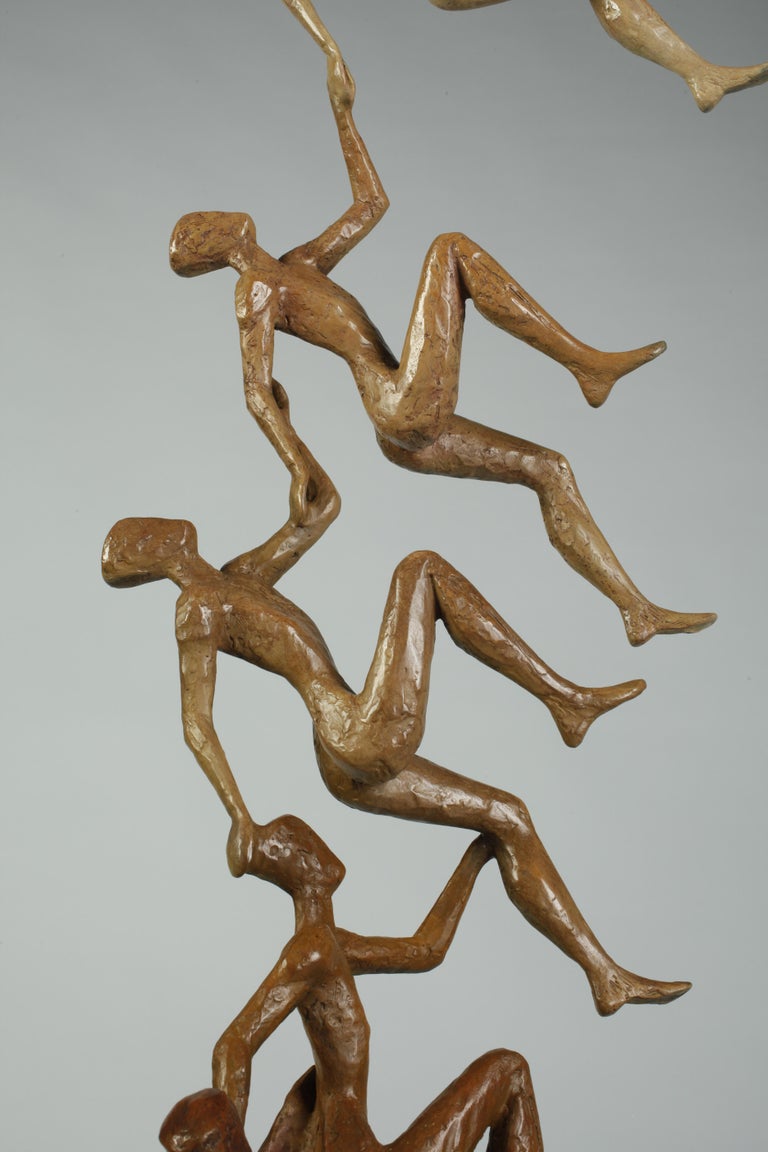 Tolla Inbar - The Sky is No Longer the Limit bronze, figurative ...