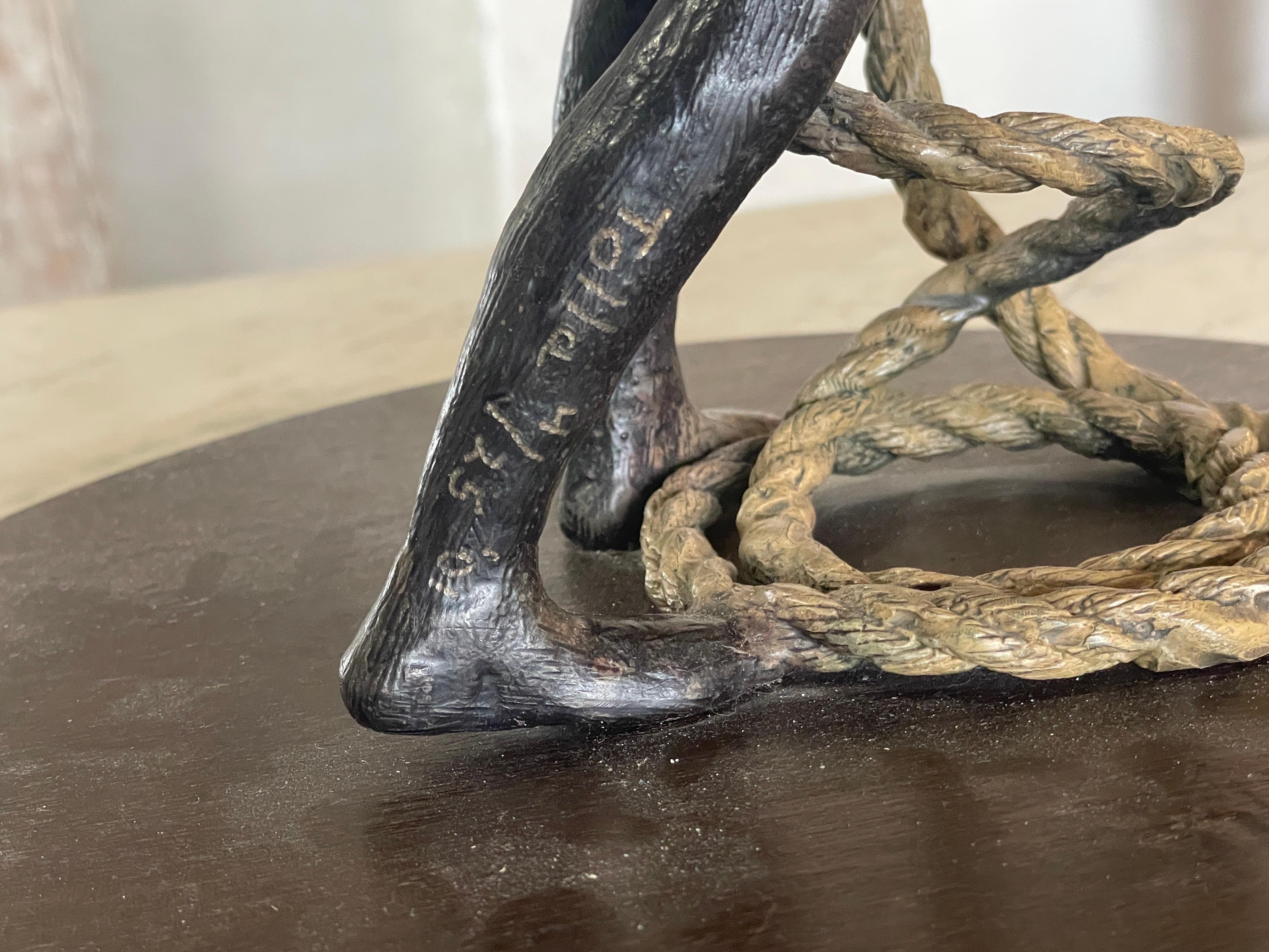 Tolla Inbar, Aspiration Duo, Bronze Sculpture, 2001 For Sale at 1stDibs