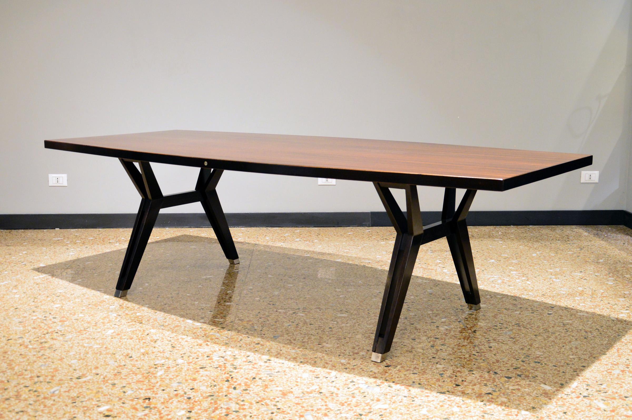 Tolomeo Rosewood Dining or Meeting Table by Ico Parisi and Ennio ...