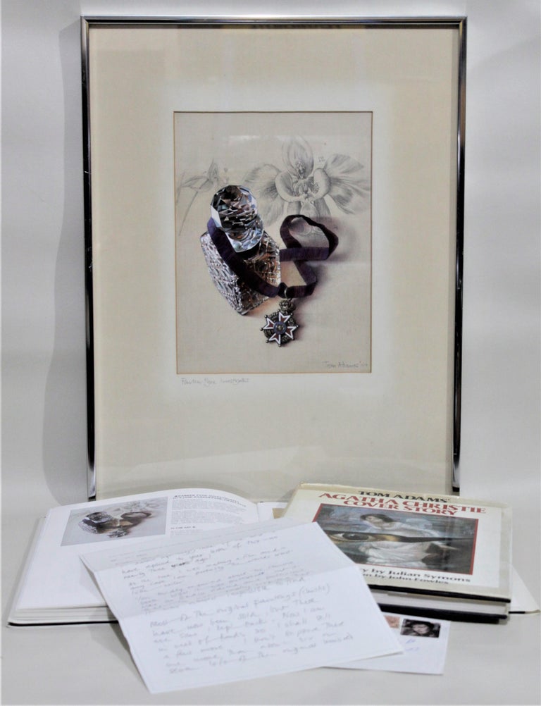 Tom Adams Mixed-Media Painting Agatha Christie's Parker Pyne ...