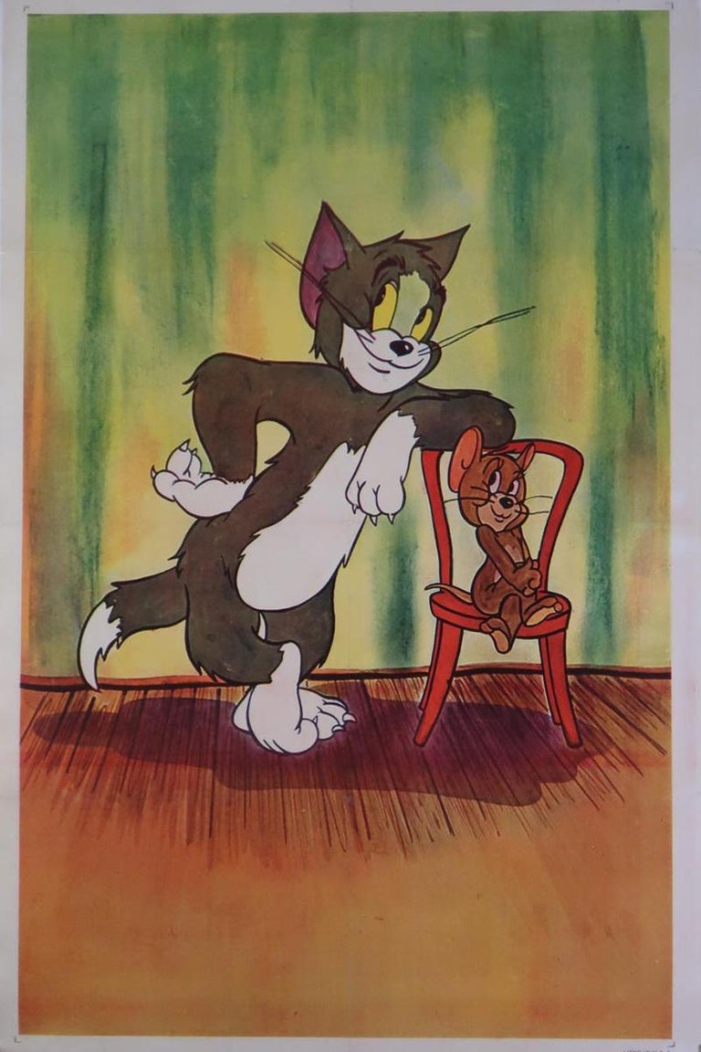 Tom And Jerry (1950r) Poster For Sale at 1stDibs