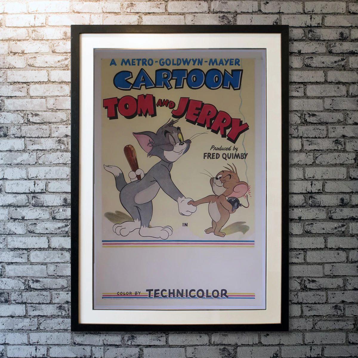 Tom and Jerry, Unframed Poster, 1952 For Sale at 1stDibs