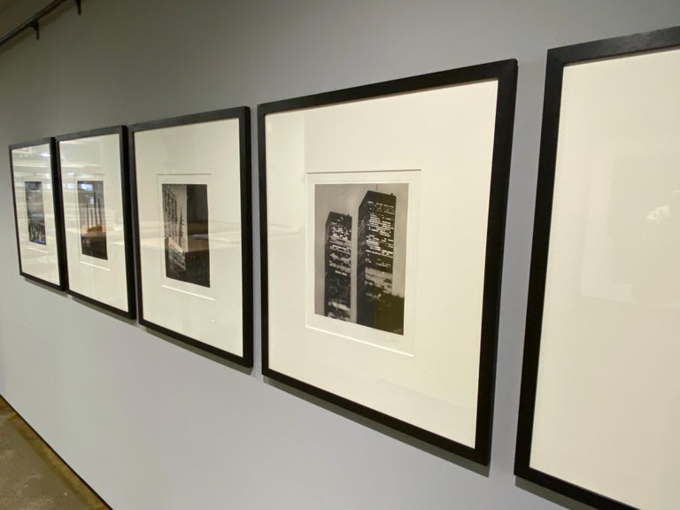 Tom Baril - Photogravure, World Trade Center For Sale at 1stDibs