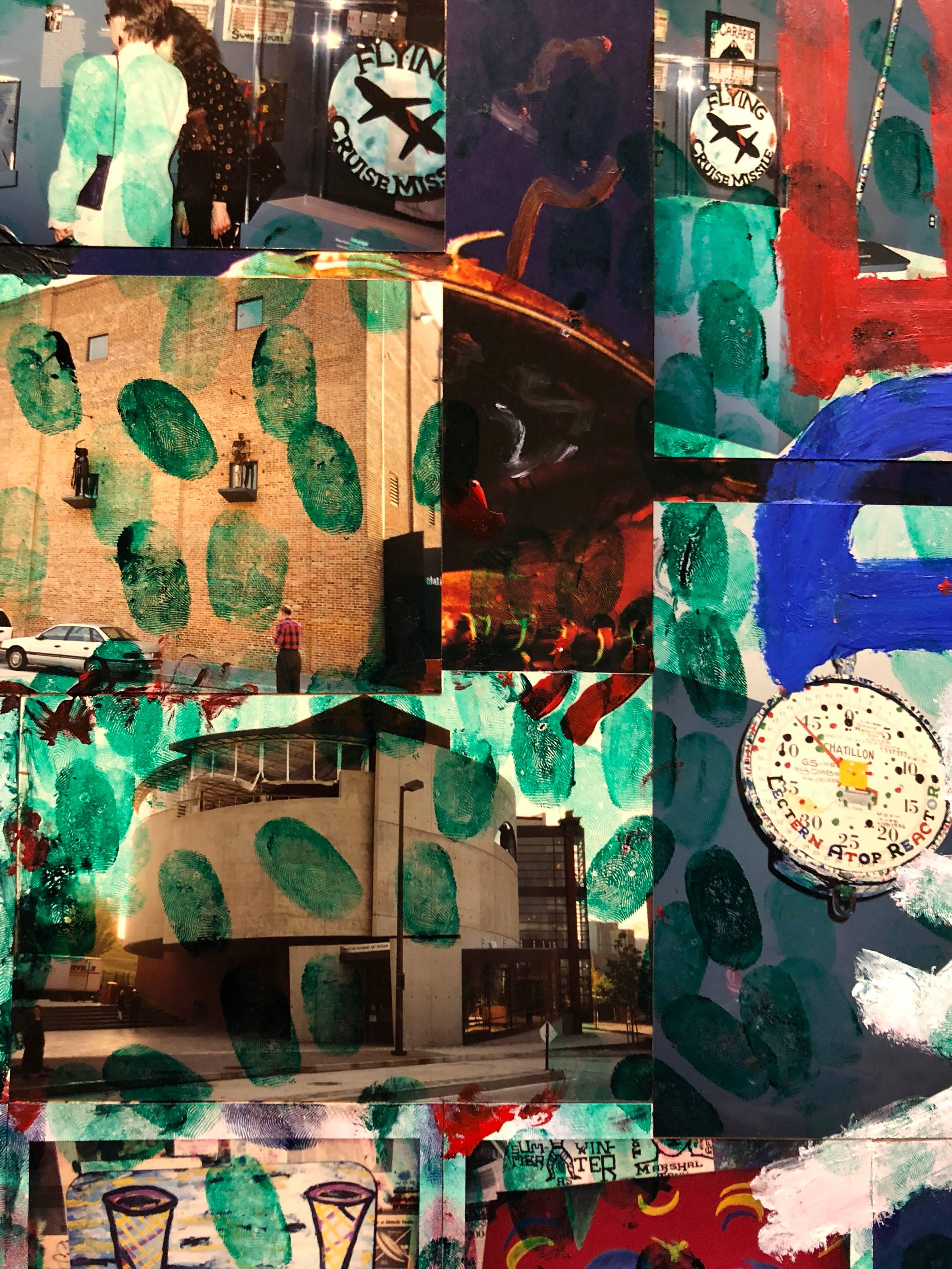 Tom Carapic - Mixed Media Outsider Visionary Art Polaroid Photo Collage ...