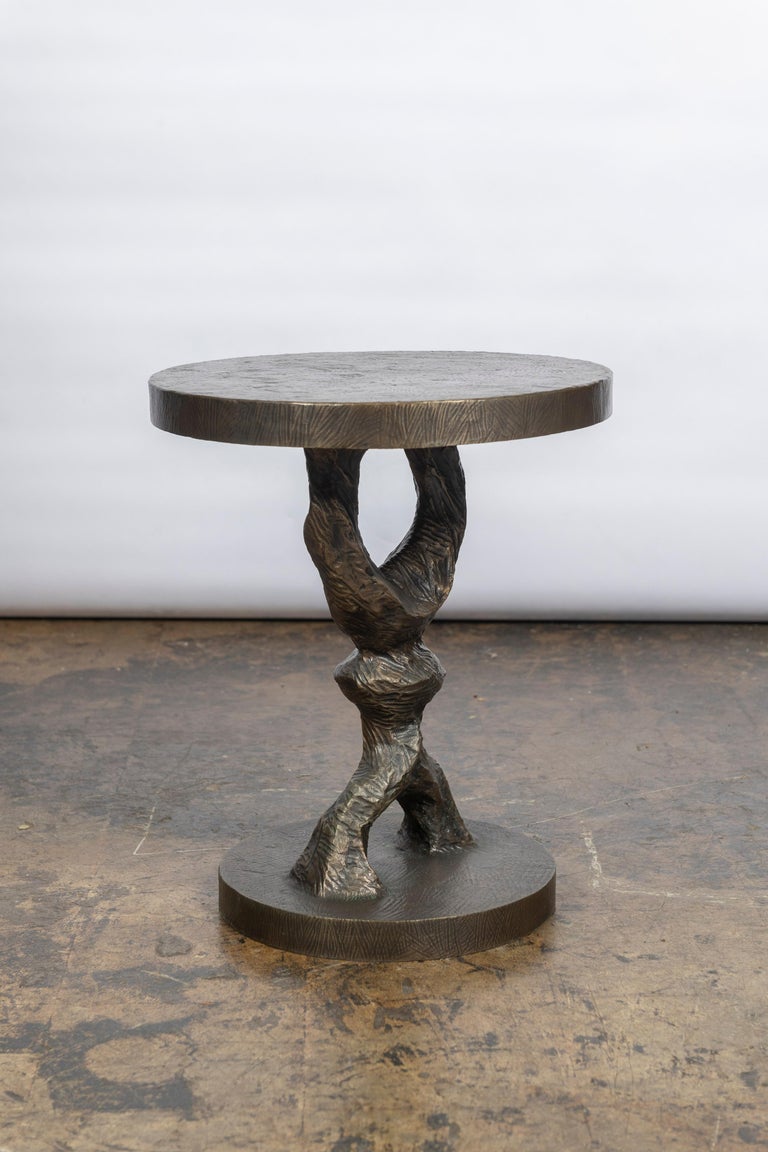 Tom Corbin Signed 91 Bronze Table/ Pedestal Sculpture For Sale at 1stDibs