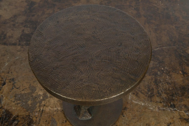 Tom Corbin Signed 91 Bronze Table/ Pedestal Sculpture For Sale at 1stDibs