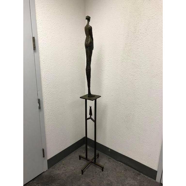 Tom Corbin "Woman of Repose" Bronze Sculpture at 1stDibs