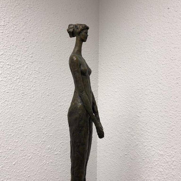 Tom Corbin "Woman of Repose" Bronze Sculpture at 1stDibs