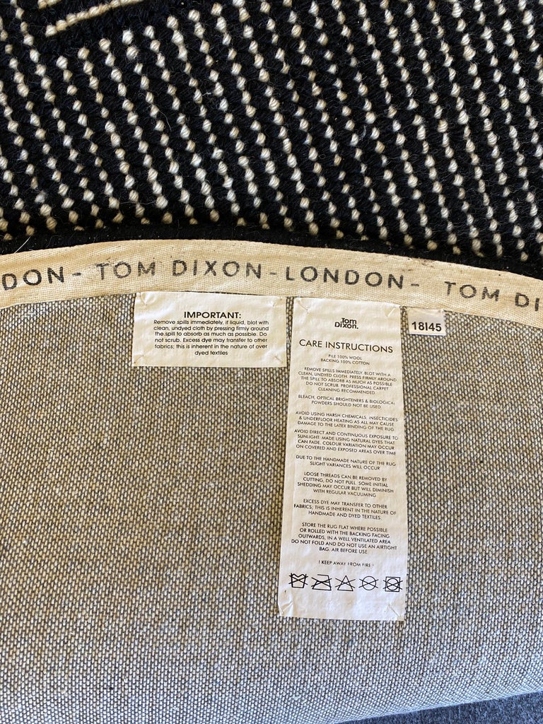 Tom Dixon Brown Rug For Sale at 1stDibs