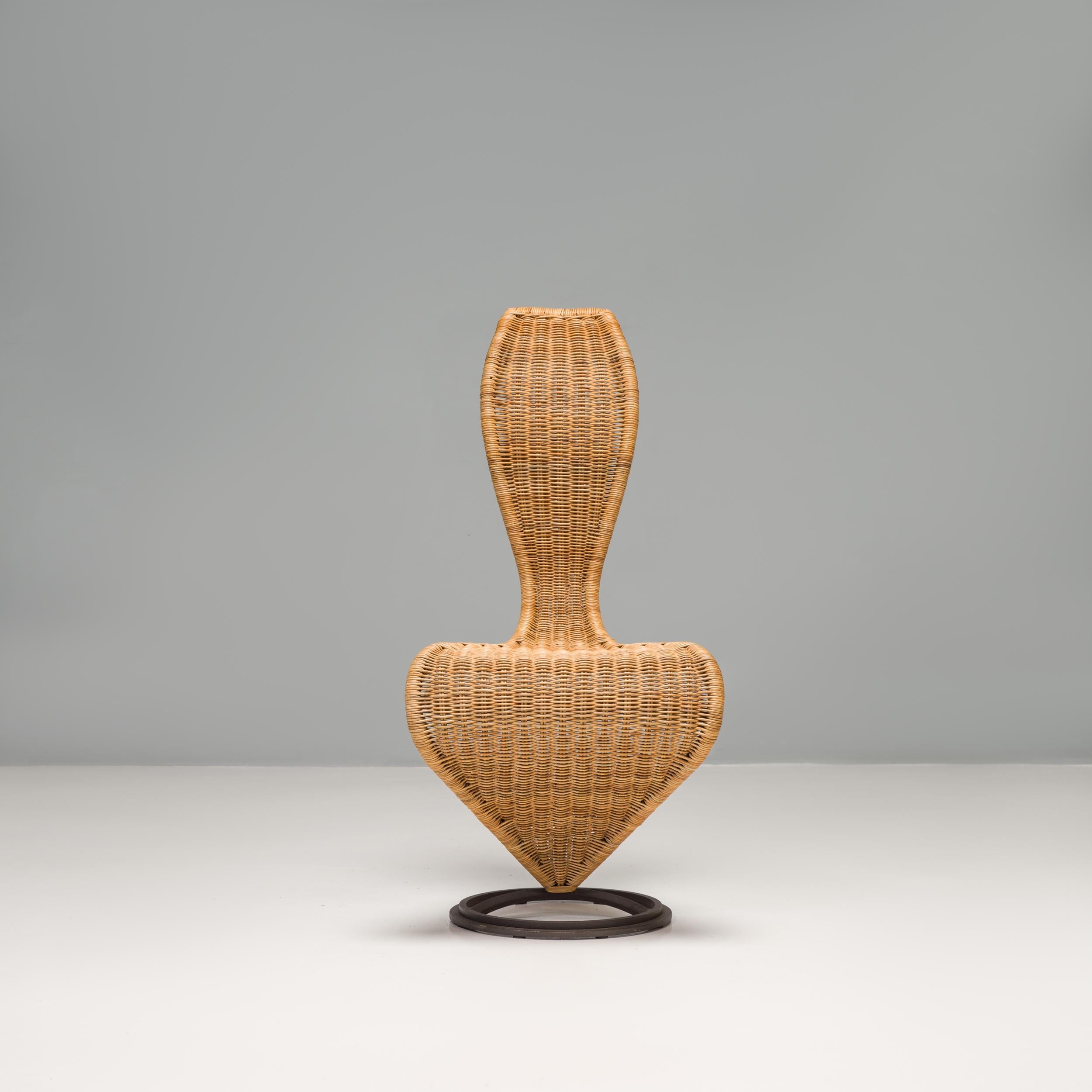 Tom Dixon for Cappellini Wicker S-Chair For Sale at 1stDibs