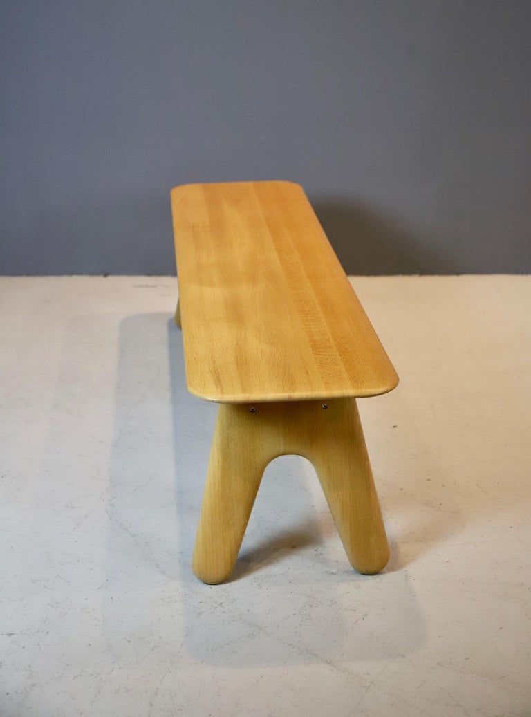Tom Dixon, Solid Oak Slab Bench For Sale at 1stDibs | tom dixon slab ...
