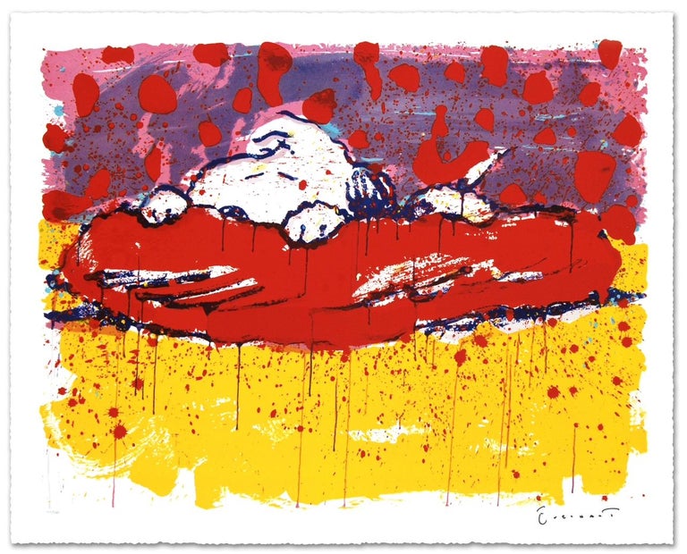 Tom Everhart - Pig Out (Peanuts/Snoopy), Tom Everhart - SIGNED For Sale ...