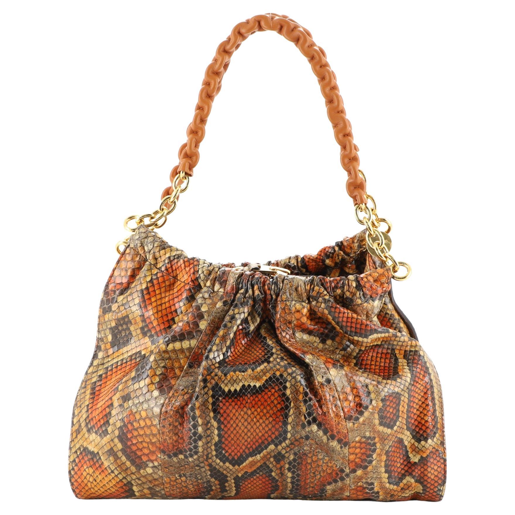 New Tom Ford Crimson Textured Leather Saddlebag-Style Shoulder Bag W ...