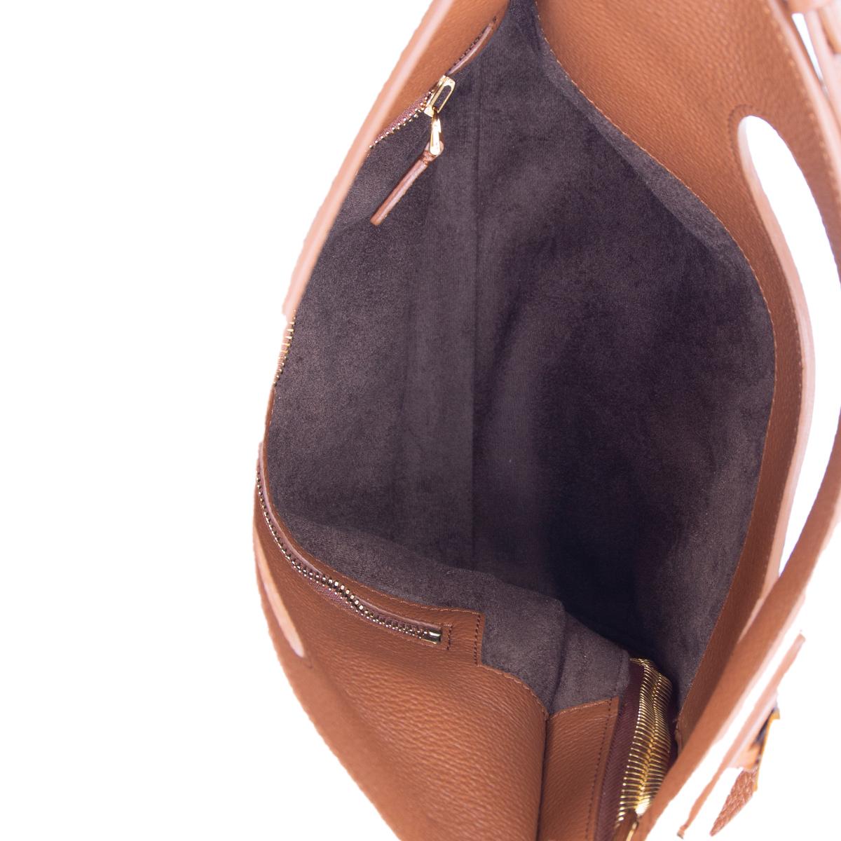TOM FORD cognac brown leather ALIX SMALL Shoulder Bag at 1stDibs | tom ...