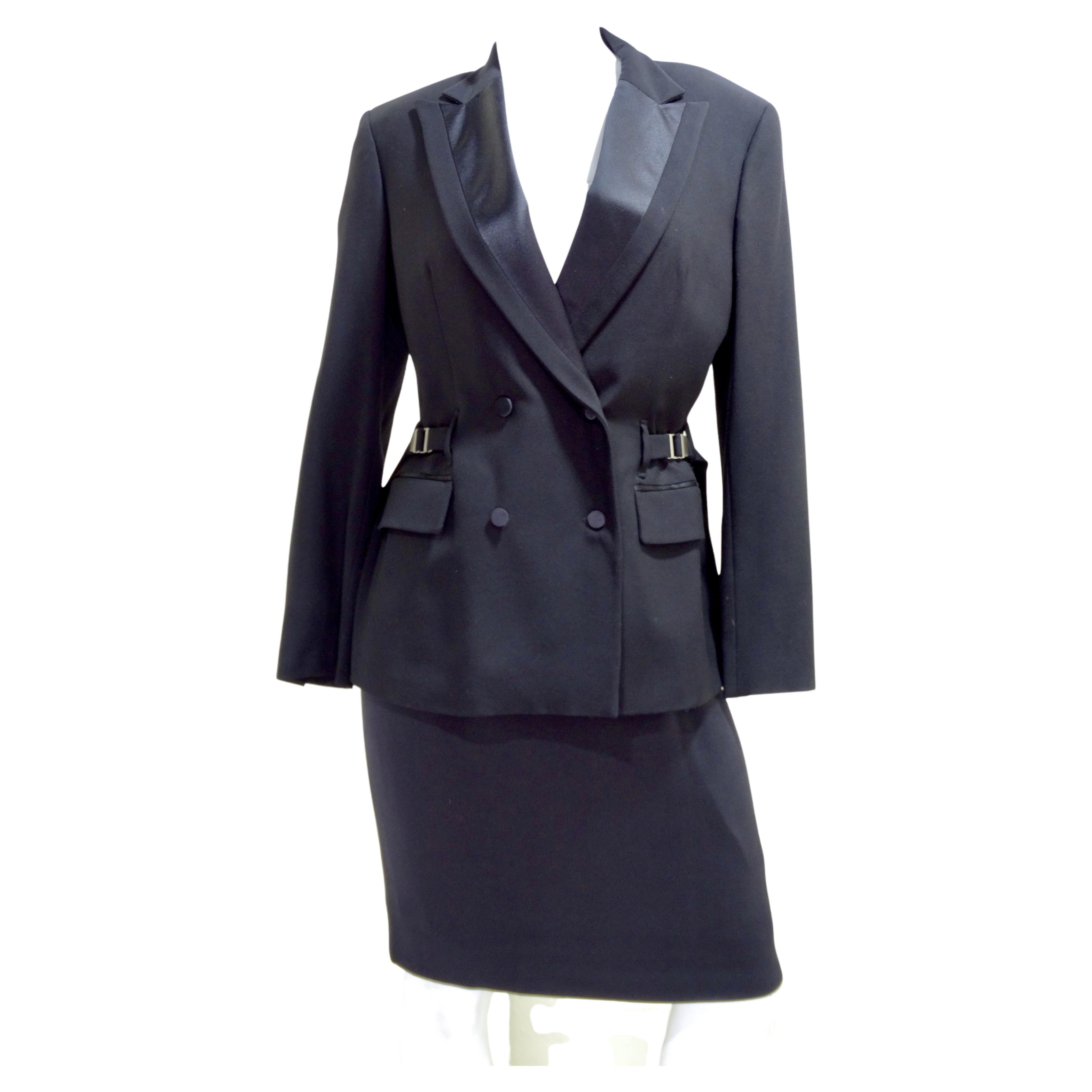 1980s Thierry Mugler Asymmetrical Suit Set For Sale at 1stDibs ...