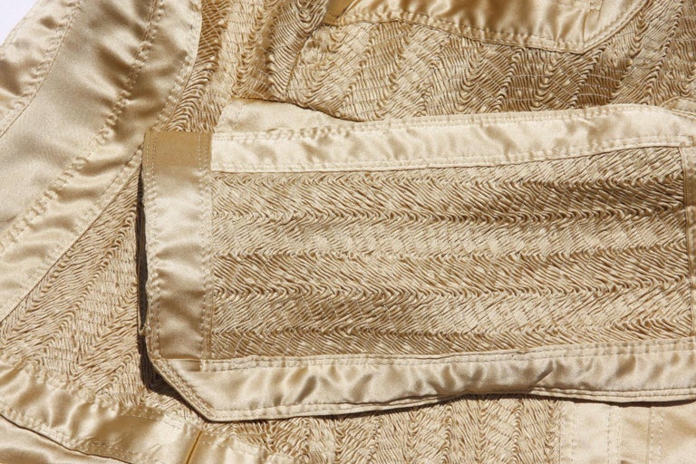 Tom Ford for Gucci 2004 Collection Gold Silk Limited Edition Jackets It ...
