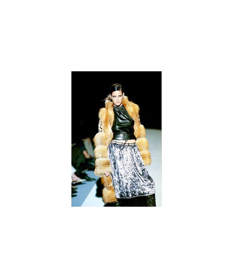Tom Ford for Gucci Fall 1999-2000 Runway Convertible Coat For Sale at ...