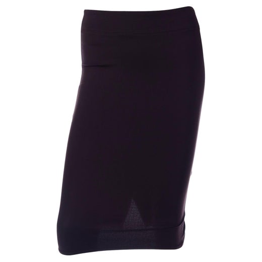 Tom Ford Gucci black silk evening robe with matching Obi belt, A/W 2002 ...