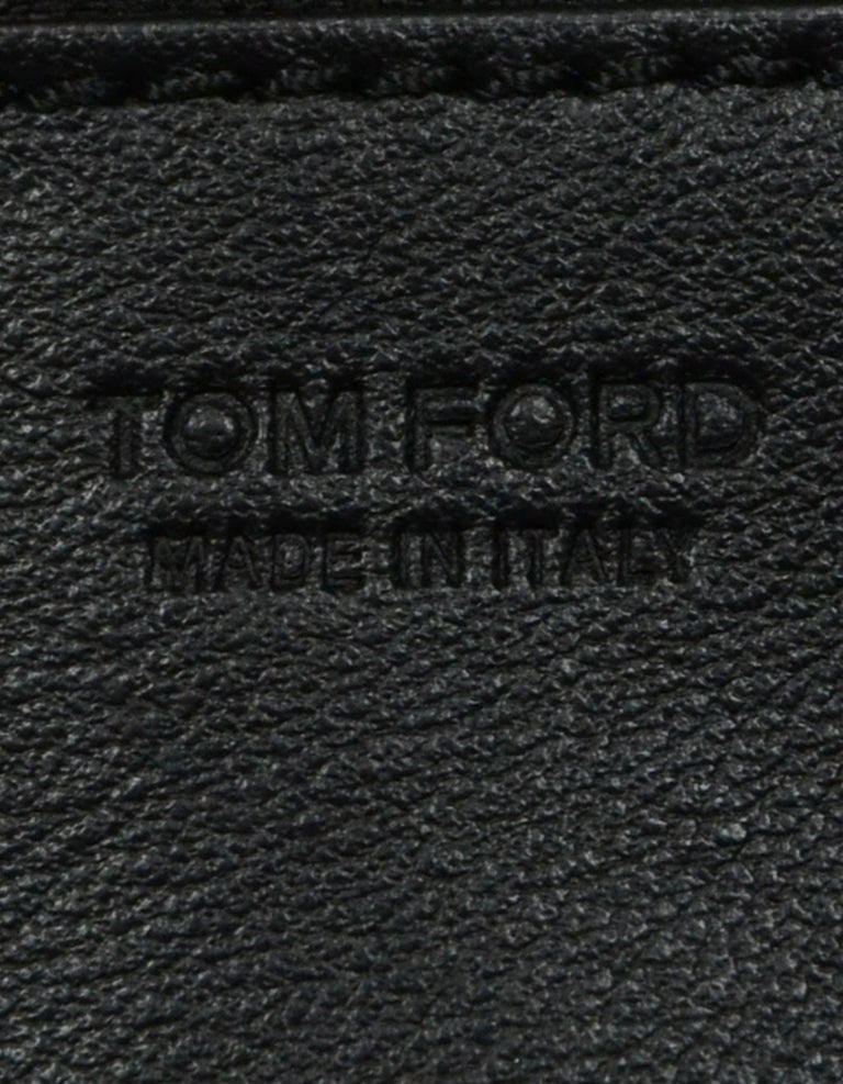 Tom Ford Metallic Rose Gold Python Snakeskin Small T Tote Bag For Sale ...
