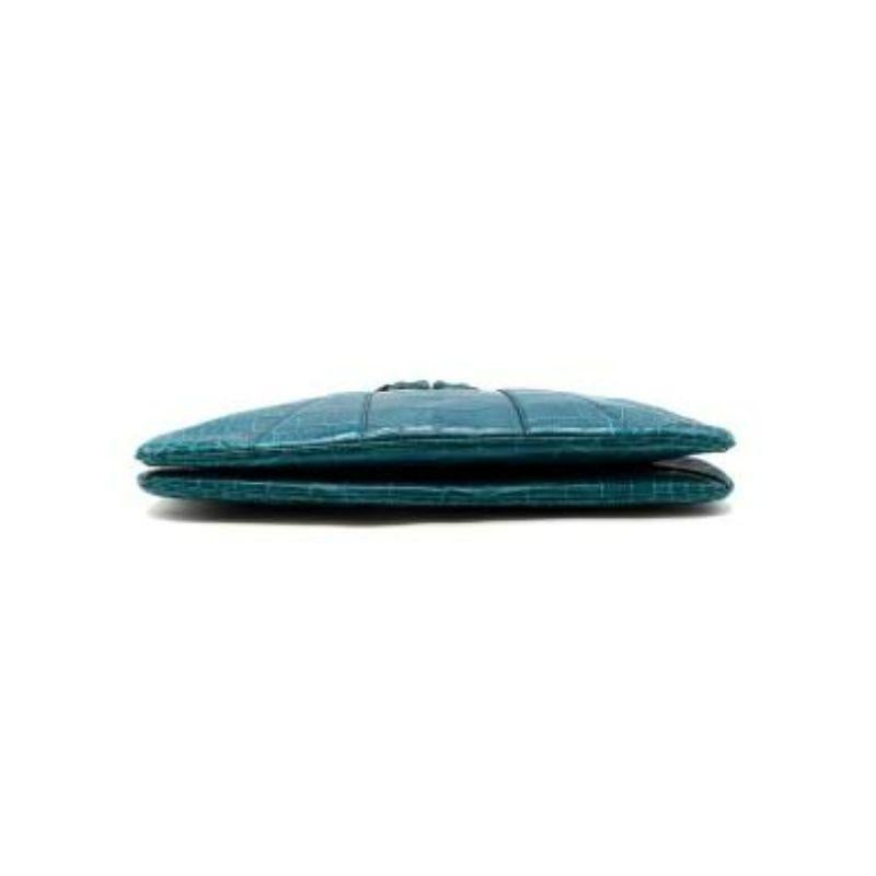 Tom Ford petrol blue crocodile bag For Sale at 1stDibs | petrol blue ...