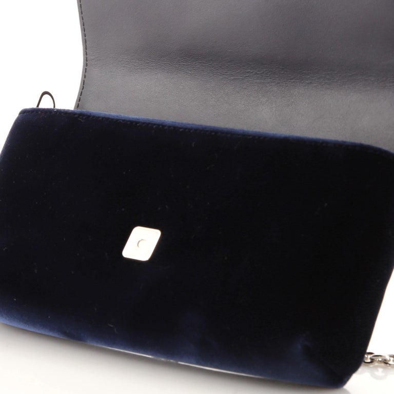 Tom Ford TF Chain Clutch Velvet with Crystals at 1stDibs